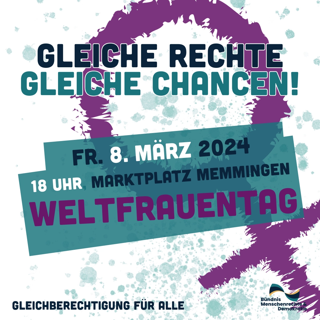[Veranstaltung] Weltfrauentag 2024 - demokratie-memmingen.de